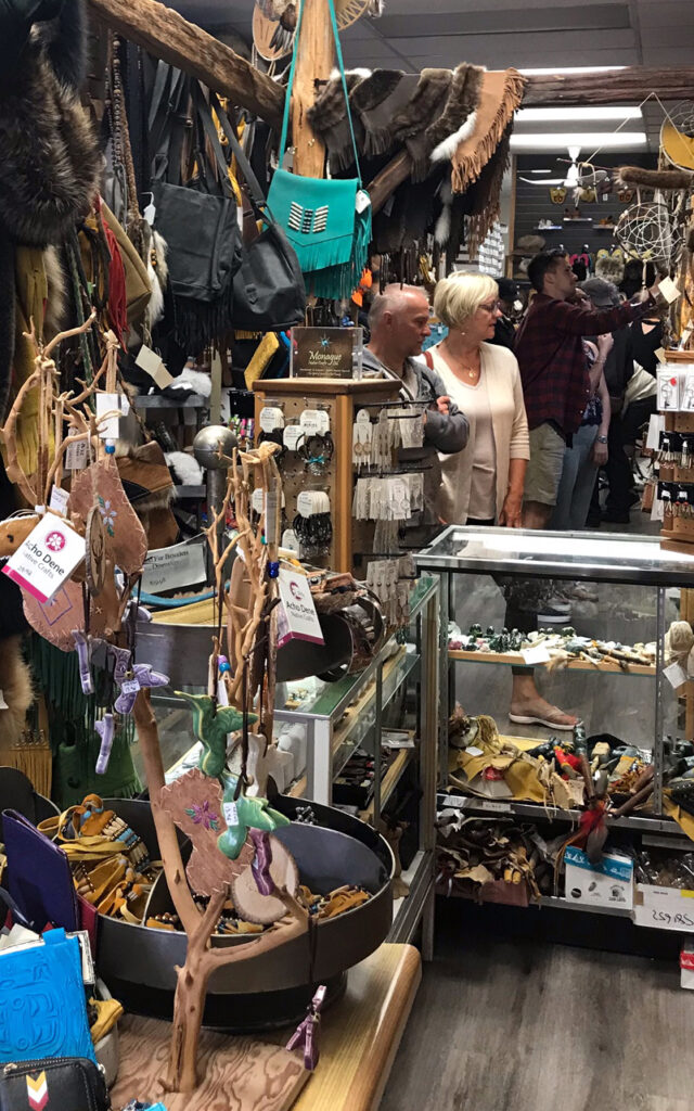 Native American Store of Goods - Wolf Den