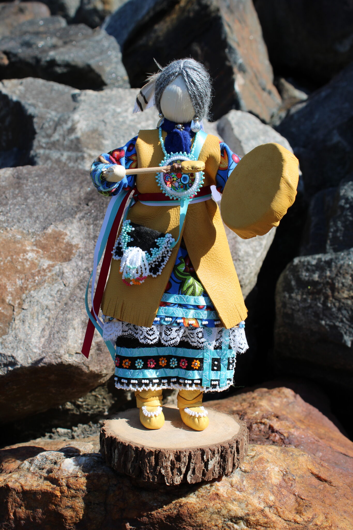 Doll - Mohawk Drummer 02B - Wolf Den